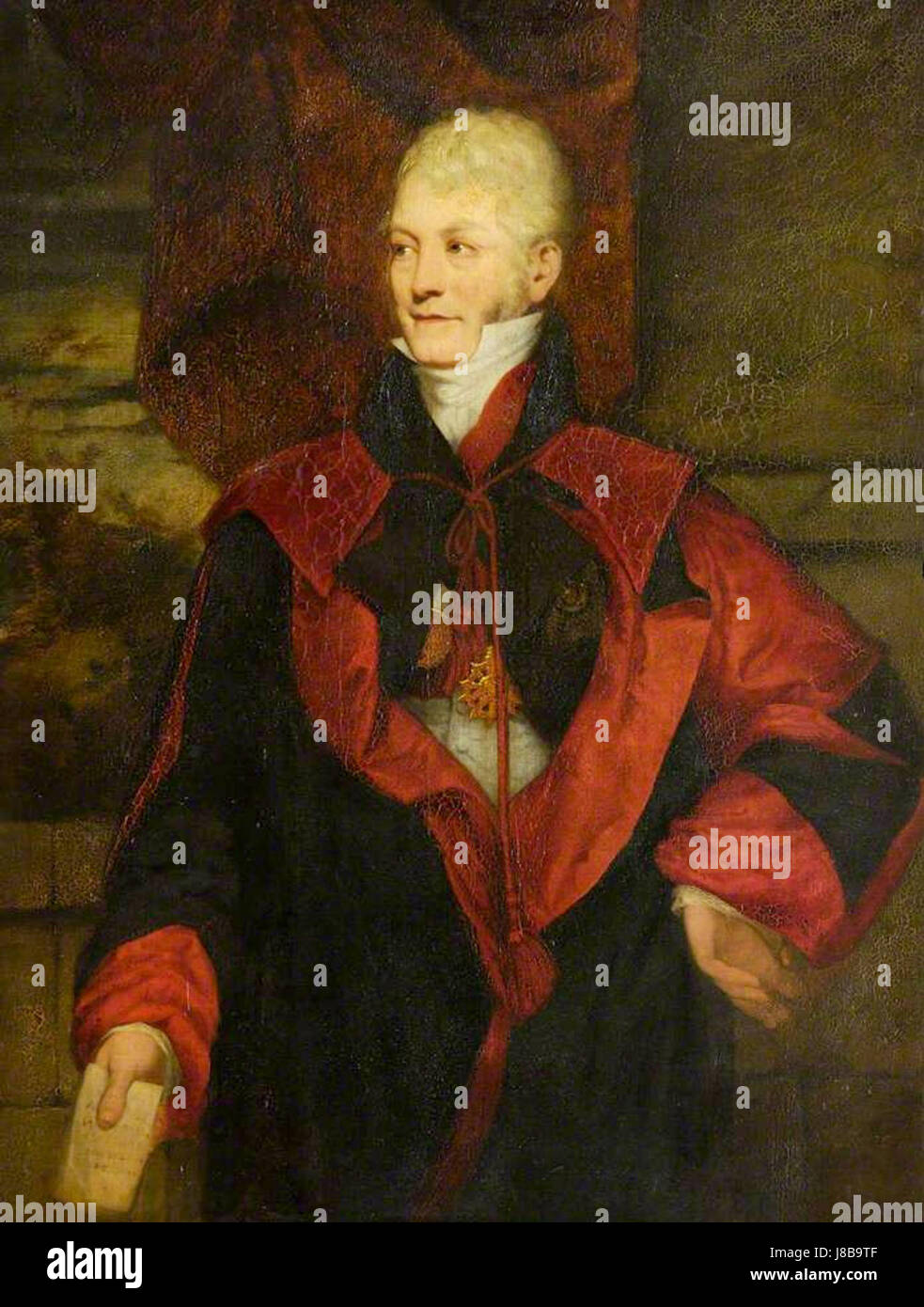 James McGrigor by William Dyce Stock Photo - Alamy