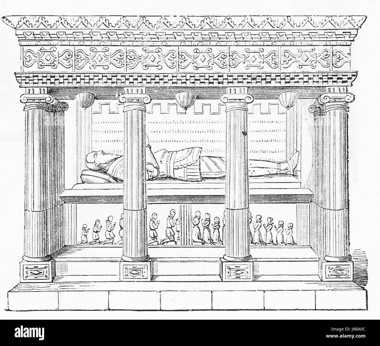 The Newton Monument in East Harptree, Somerset, commemorates Sir Isaac ...