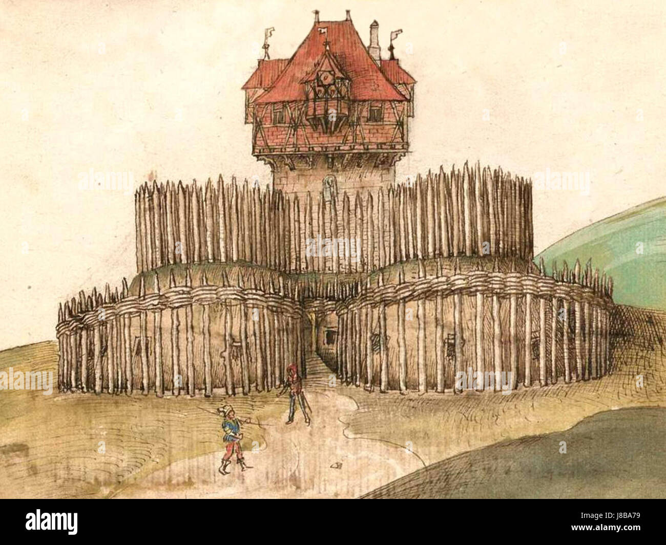 Martin merz stronghold Stock Photo - Alamy