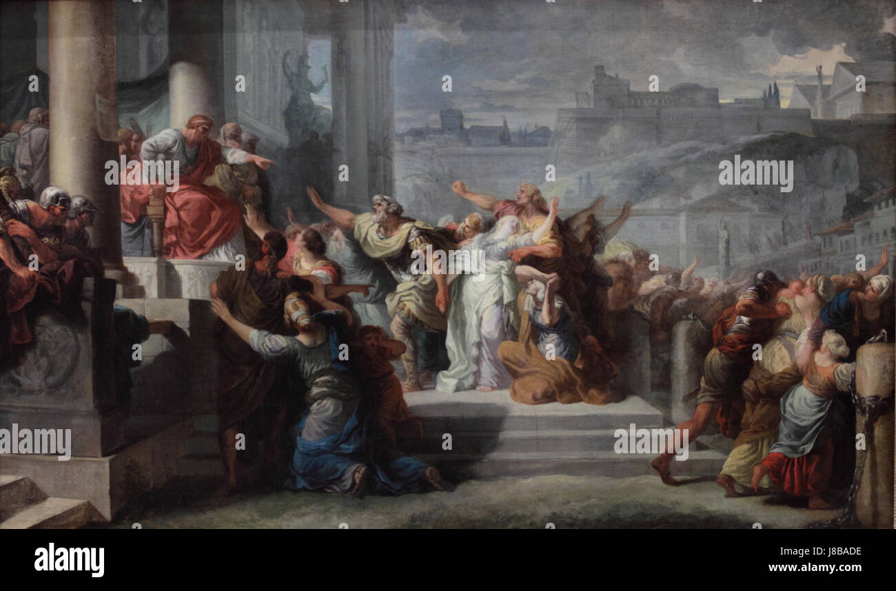 'La Mort de Virginie' is a French painting depicting the death of ...