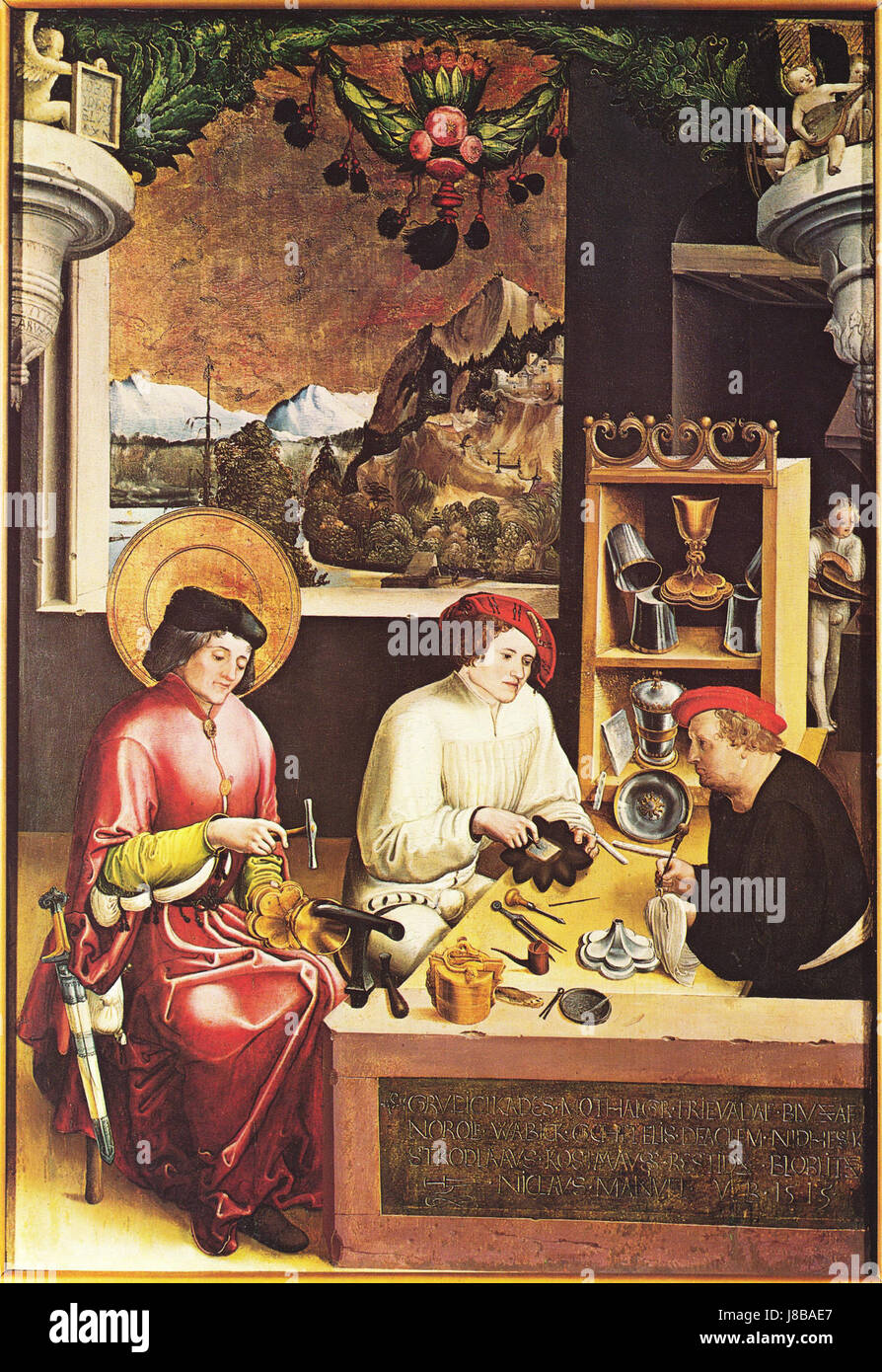 Eligius, also known as Saint Eligius, was a 6th-century bishop and ...