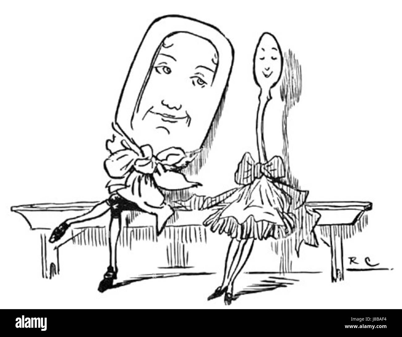 English nursery Black and White Stock Photos & Images - Alamy