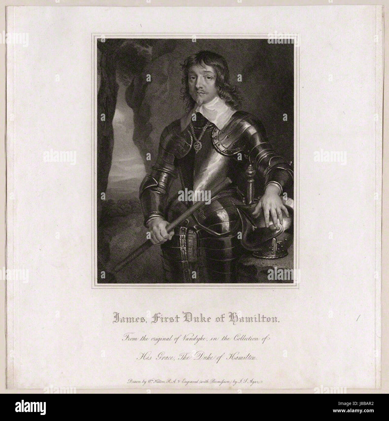This portrait of James Hamilton, 1st Duke of Hamilton, was created by ...