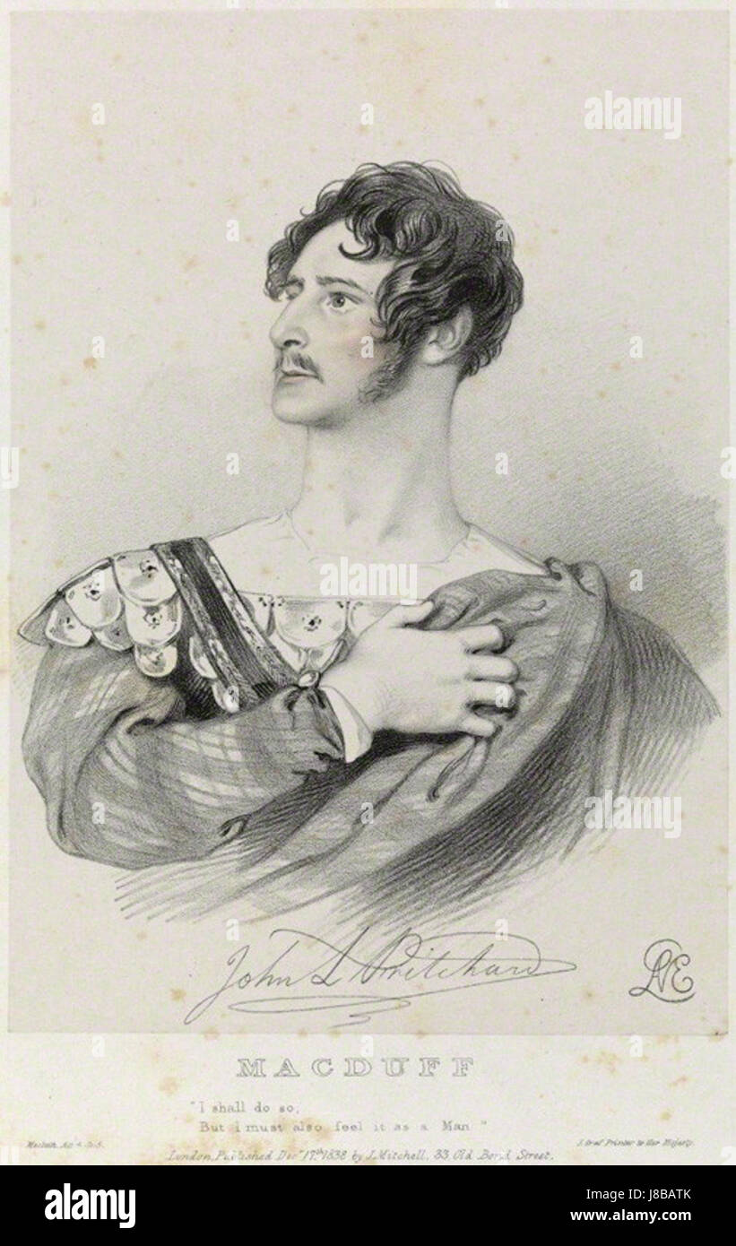 Macbeth macduff theater hi-res stock photography and images - Alamy