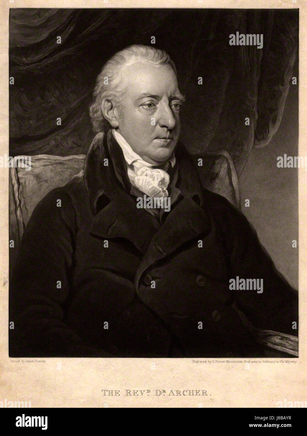 James Archer preacher Turner Stock Photo - Alamy