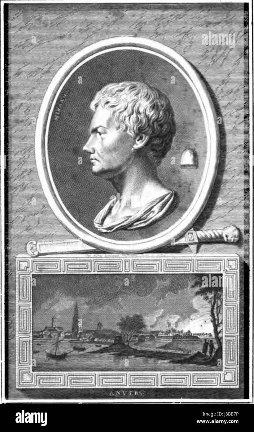 Francisco de Miranda 1810 frontispiece Stock Photo - Alamy