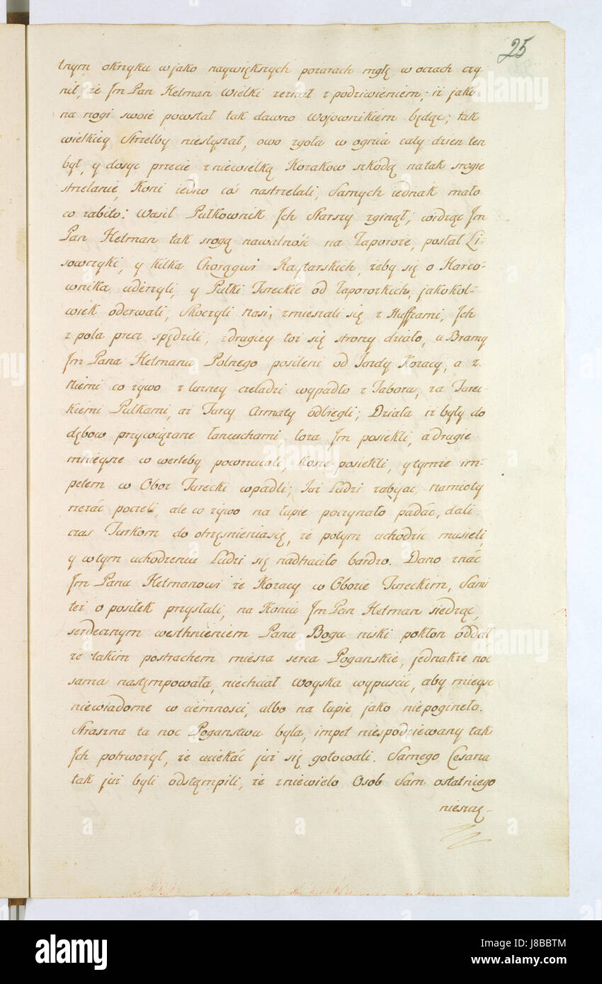 A war diary detailing the 1621 military expedition against the Turks at ...