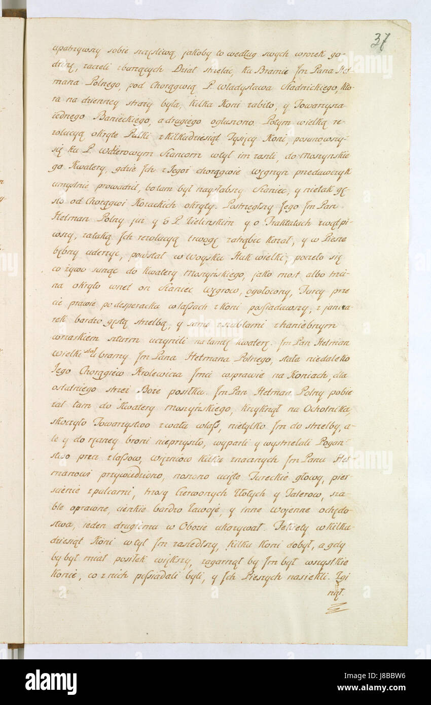 This is a war diary from 1621 written by Jakub Sobieski, detailing his ...