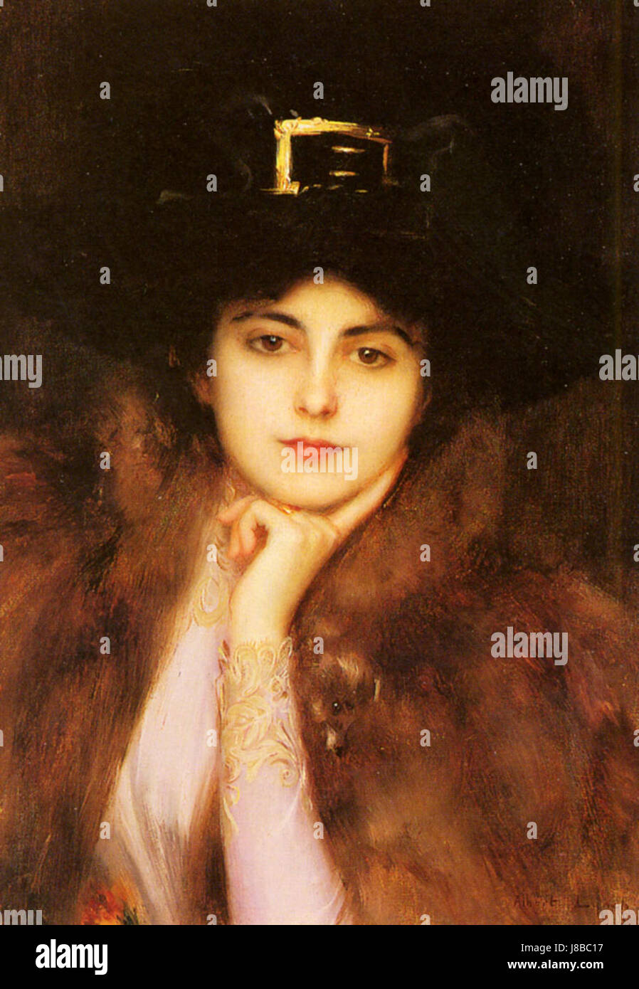 Albert lynch painting hi-res stock photography and images - Alamy