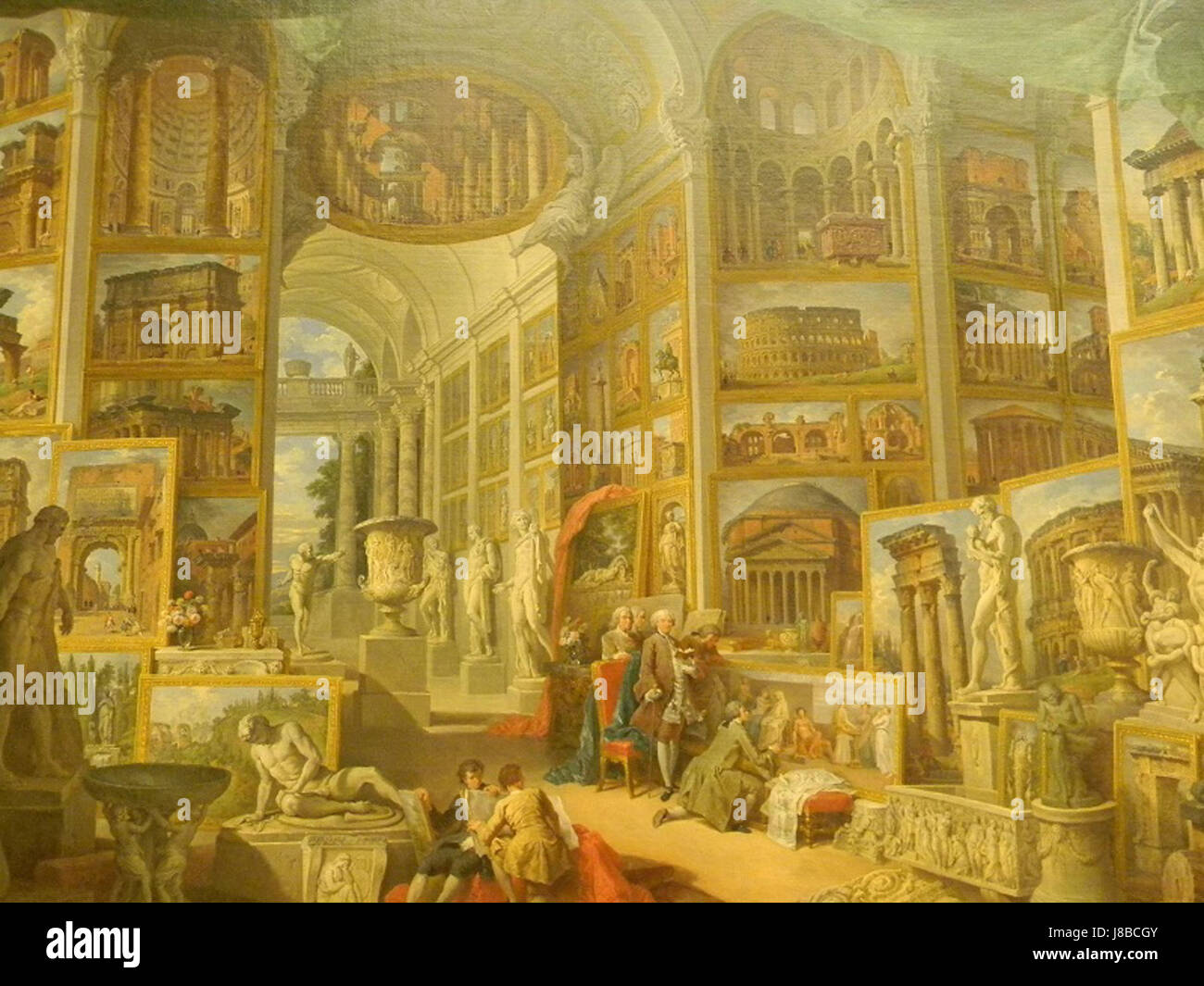 Ancient rome giovanni paolo panini hi-res stock photography and images ...