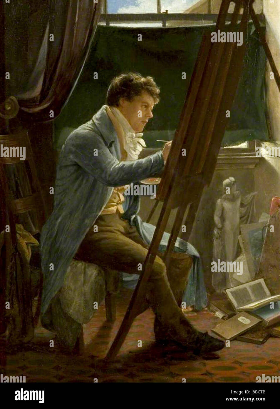 This painting by Edward Bird, created by Edward Villiers Rippingille in ...