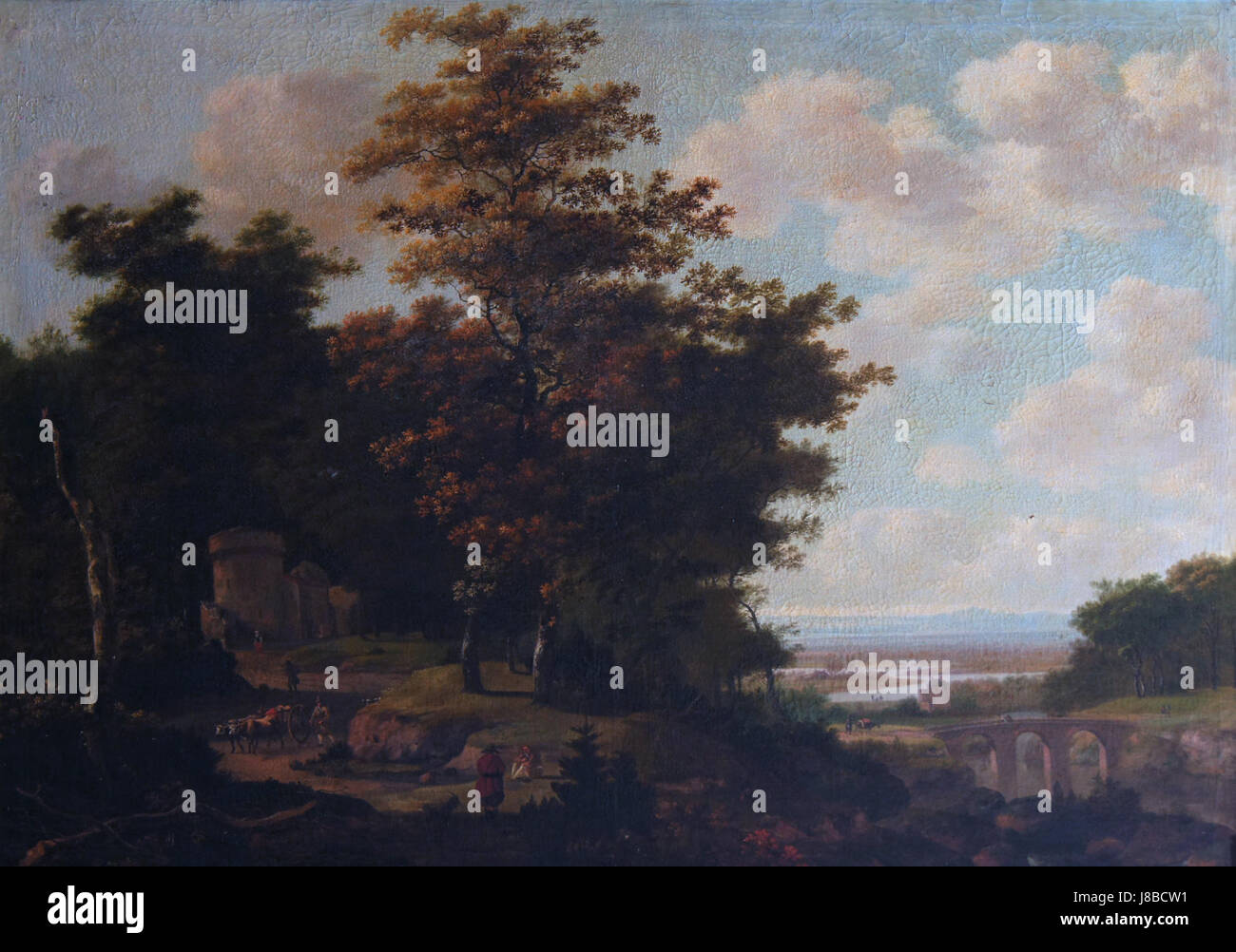 Italianate landscape, by Northern Netherlands school of the 17th ...