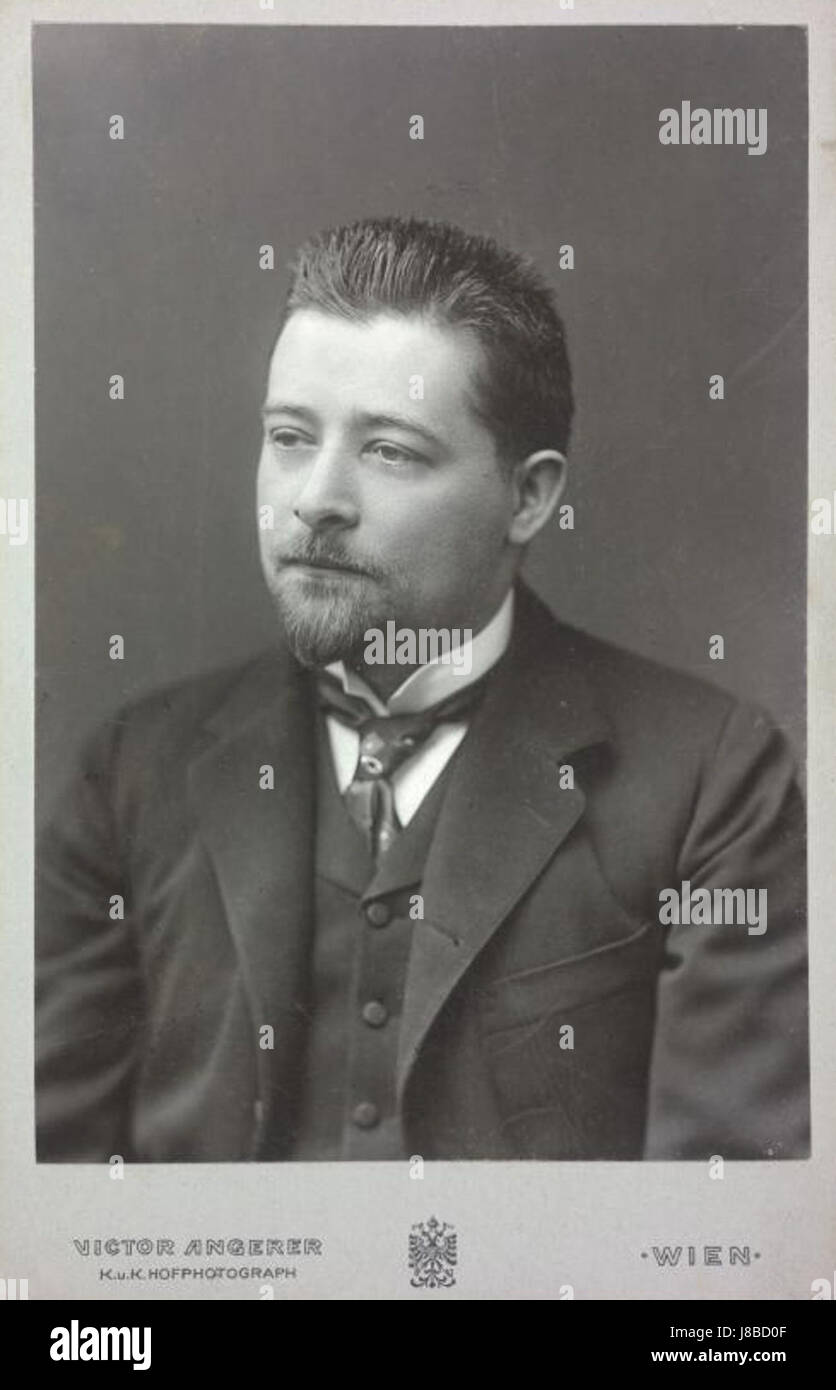 Josef Redlich 1890 Stock Photo - Alamy