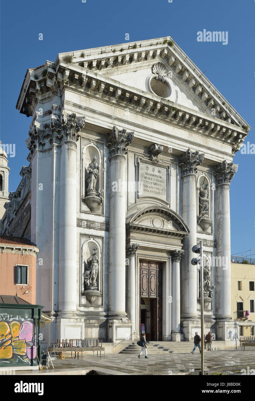 The Chiesa dei Gesuati in Venice, featured here in 2012, is known for ...