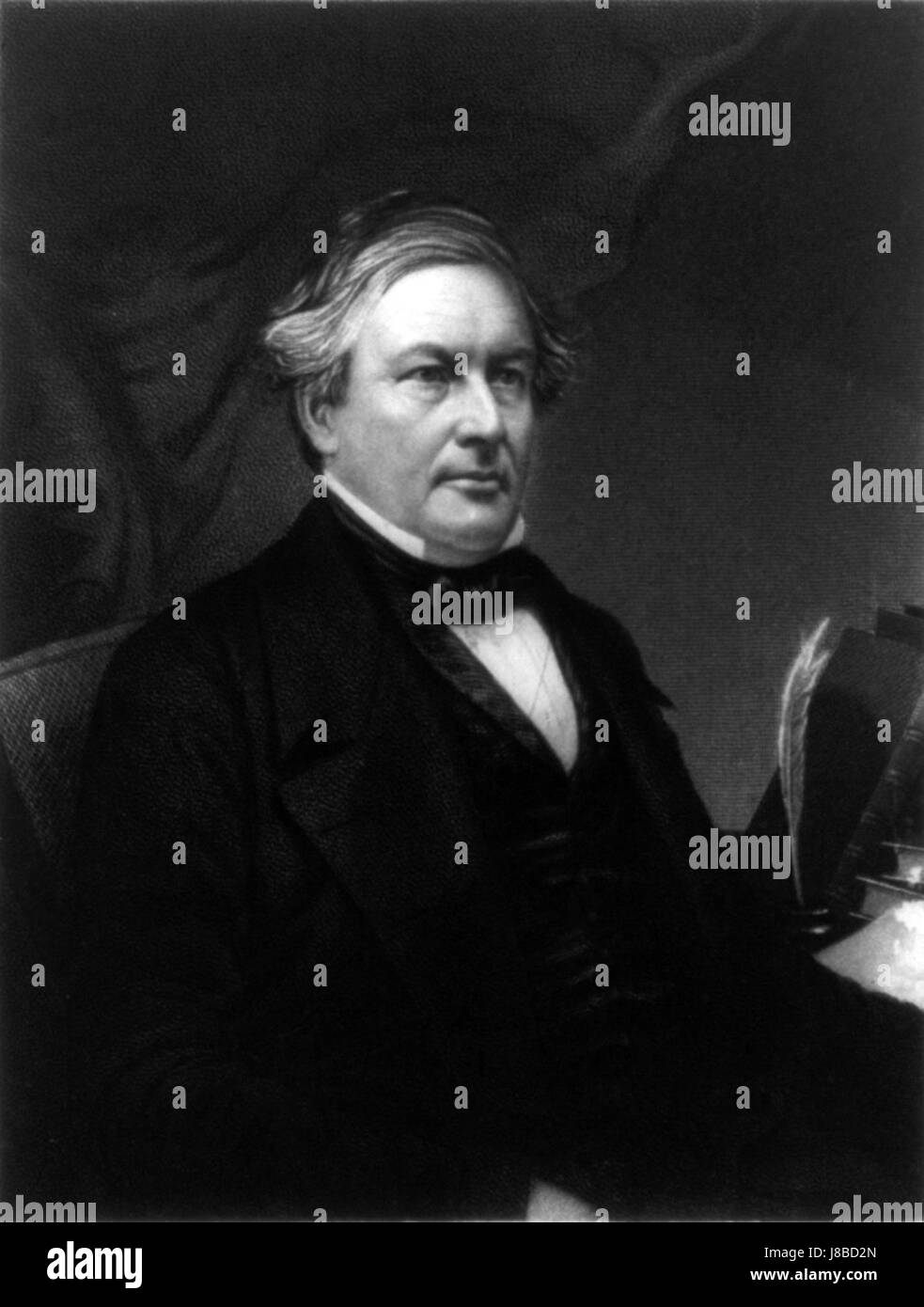 A photograph of Millard Fillmore, the 13th President of the United ...
