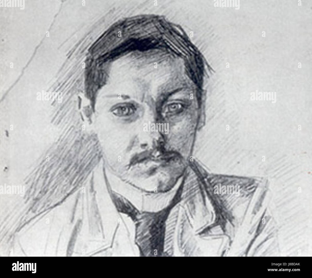 Mikhail Vrubel, a renowned Russian artist, created a portrait of Karpov ...