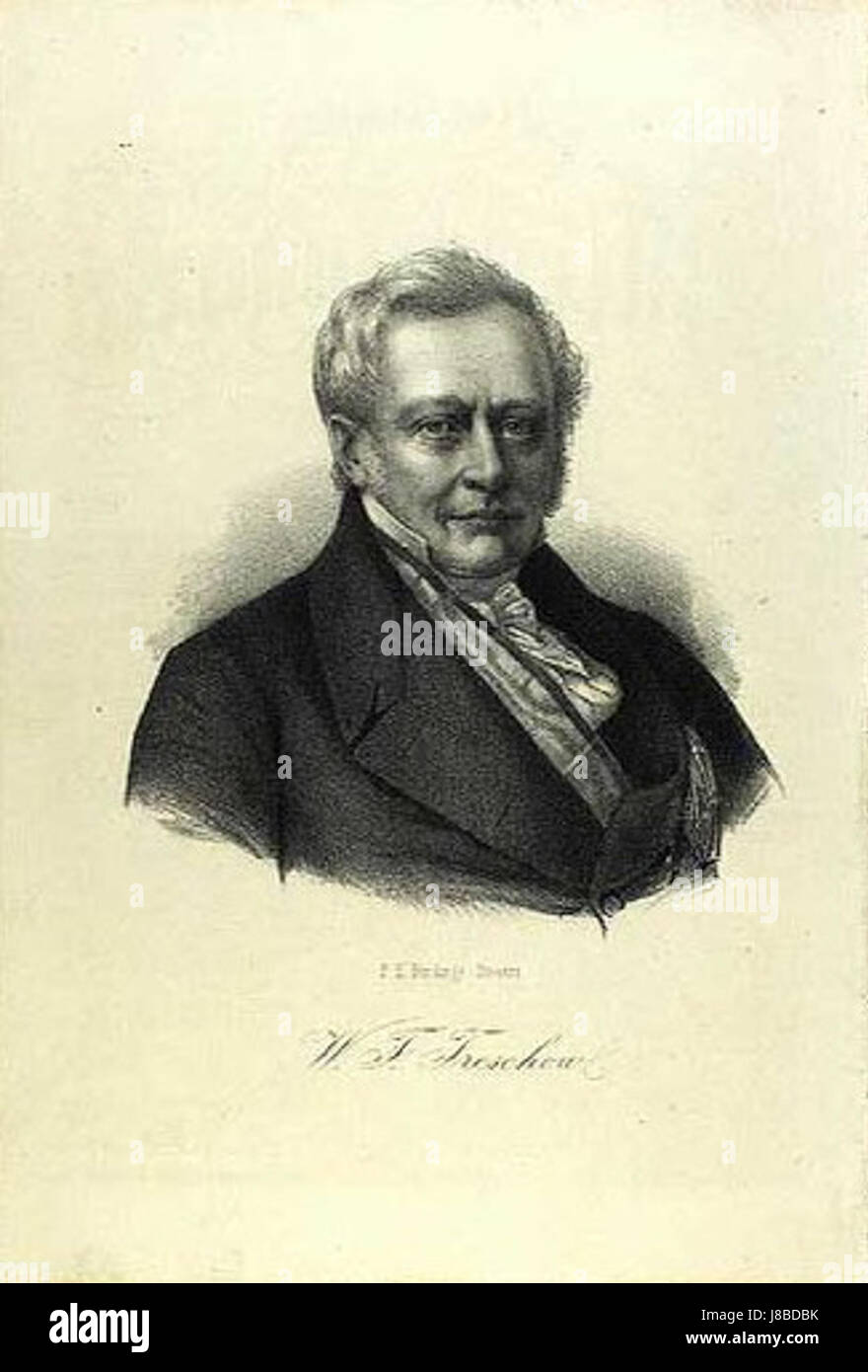 This portrait by F.E. Bording (1869) captures Frederik Treschow (1786â ...