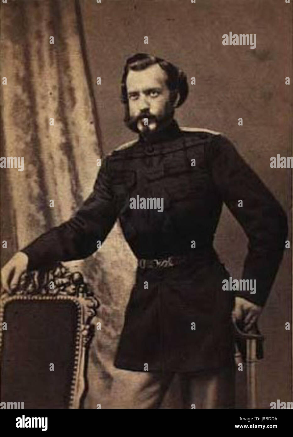 Ernst Bruhn 1827 1864 by Georg E. Hansen Stock Photo - Alamy