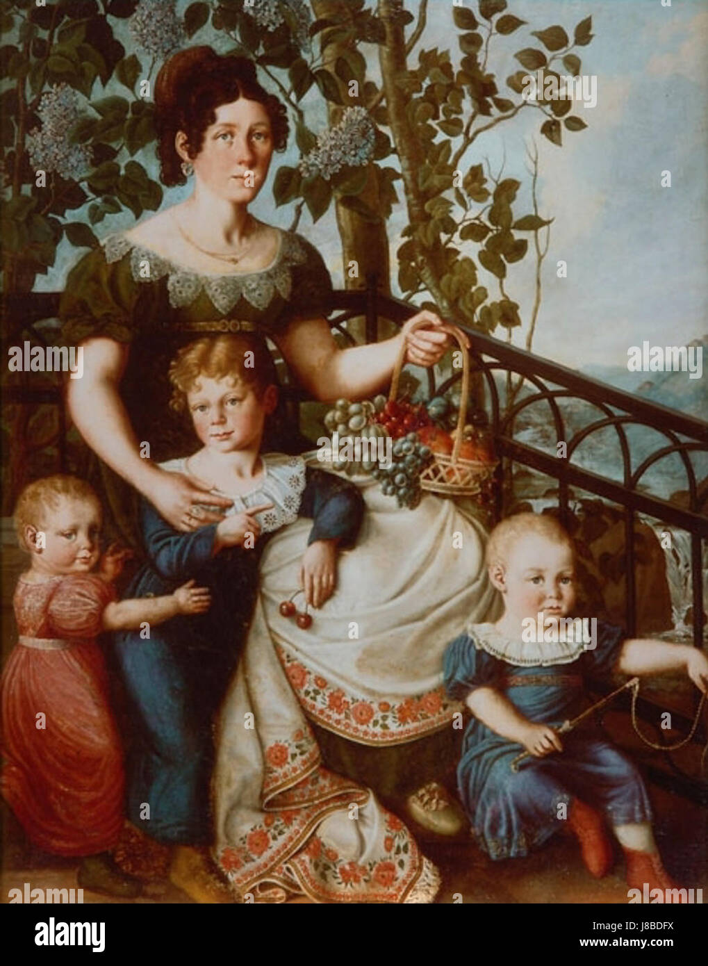 The 'Det seydewitzske familiebillede' is a family portrait from Denmark ...