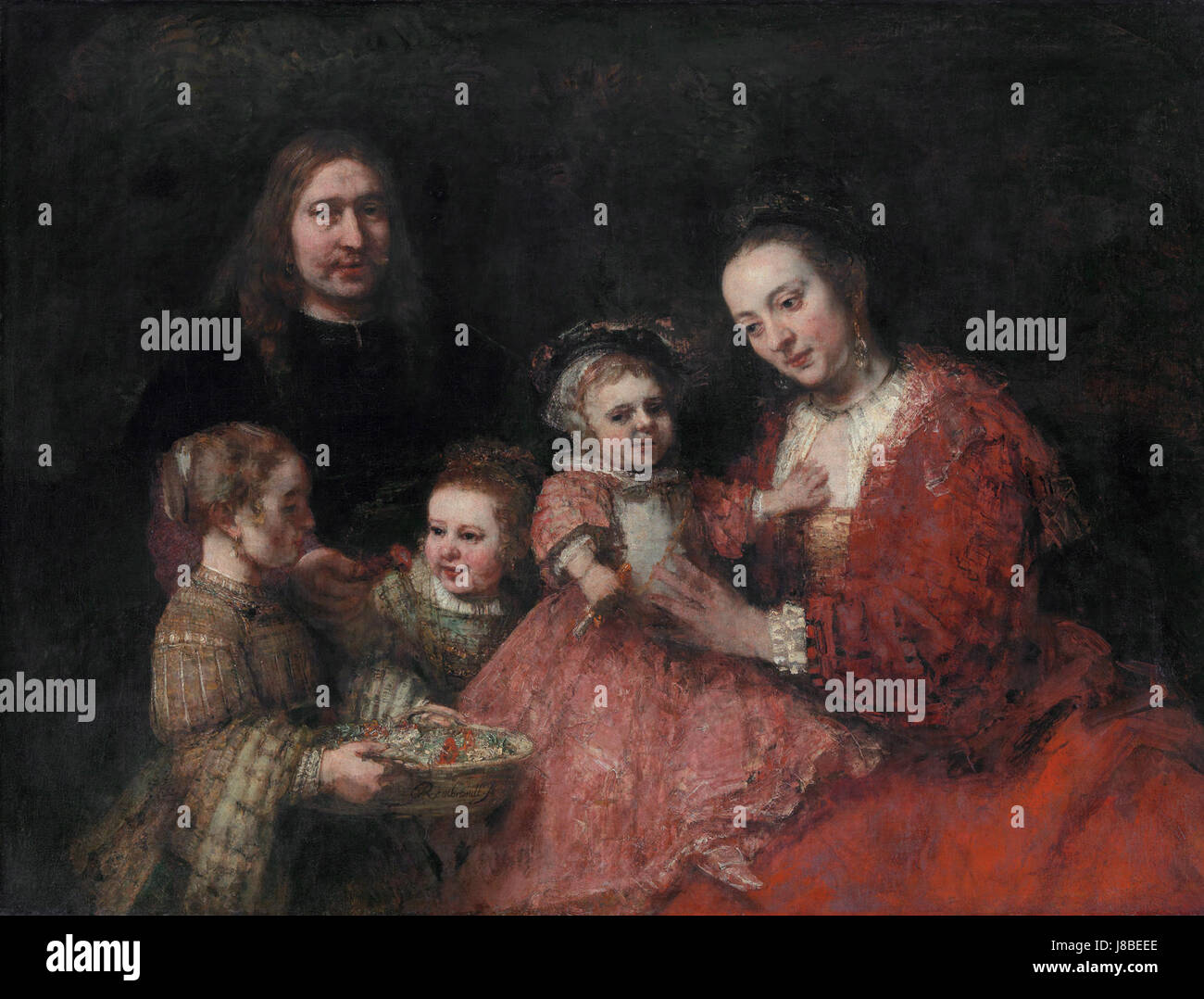 Rembrandtâ€™s 'Family Portrait' is an iconic work that captures the ...