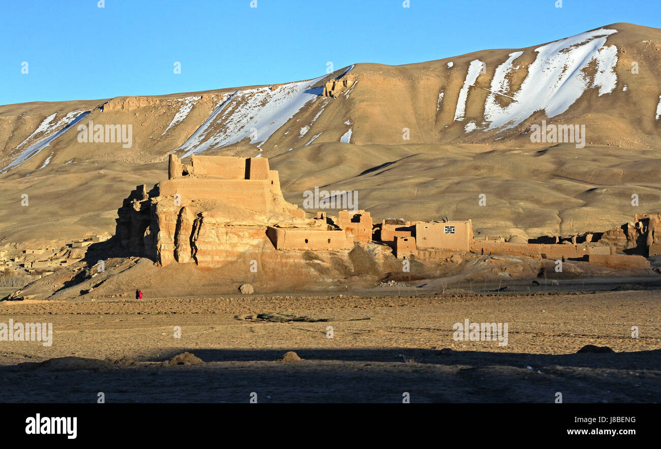 Afghan Valley Ruins Stock Photo - Alamy