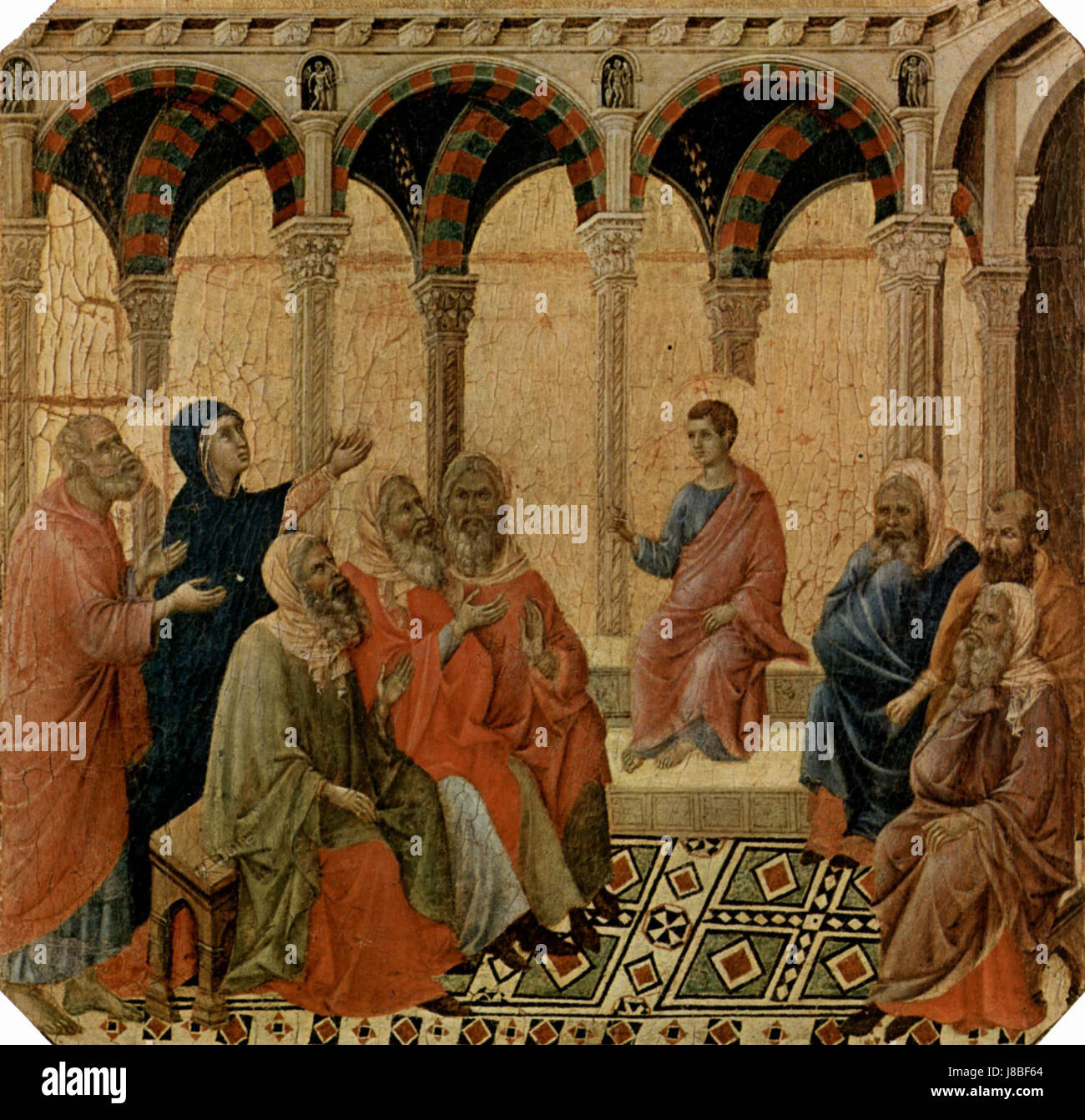 Duccio di Buoninsegna 059 Stock Photo - Alamy