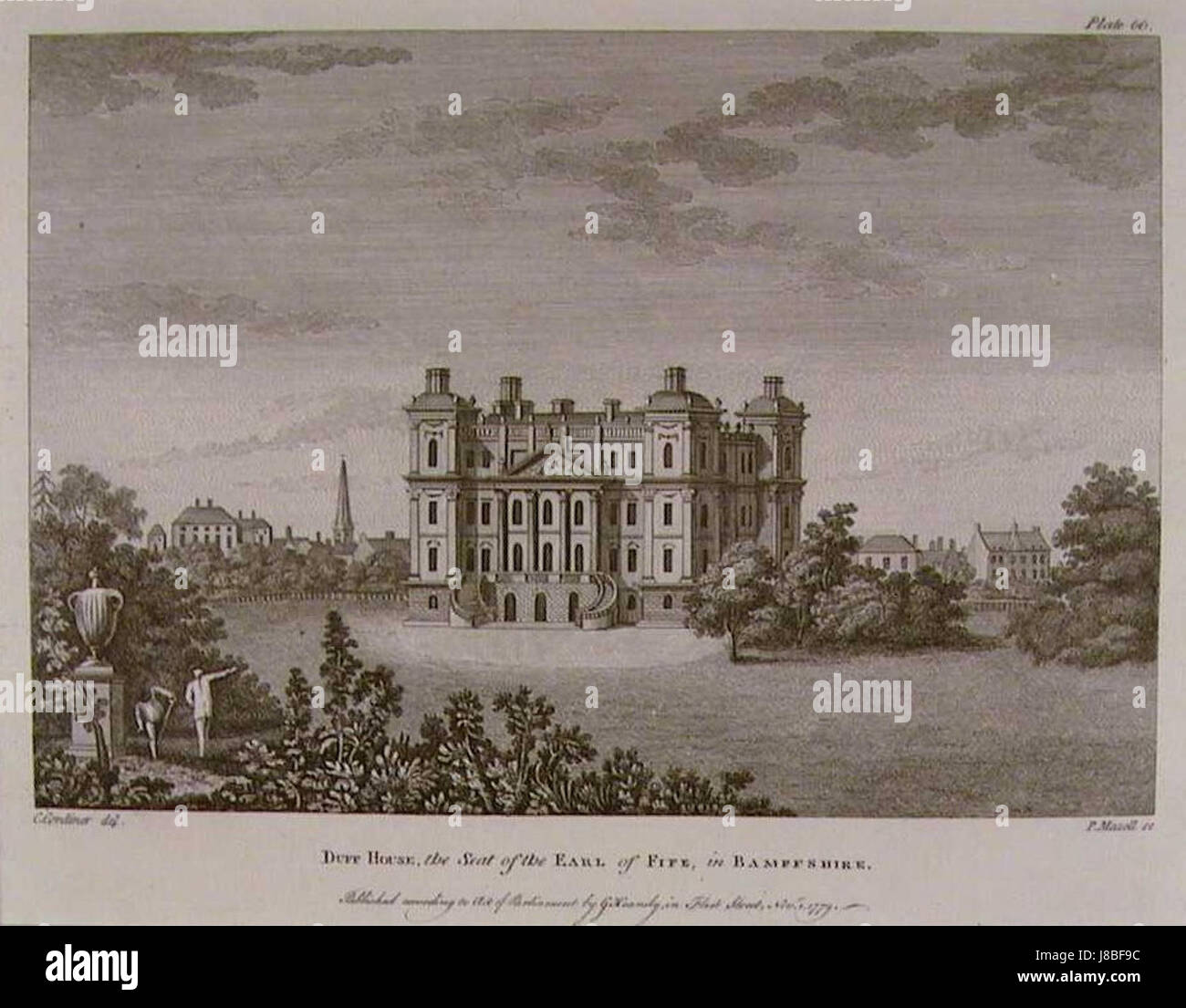 Duff House, built in 1779, is an example of Georgian architecture ...