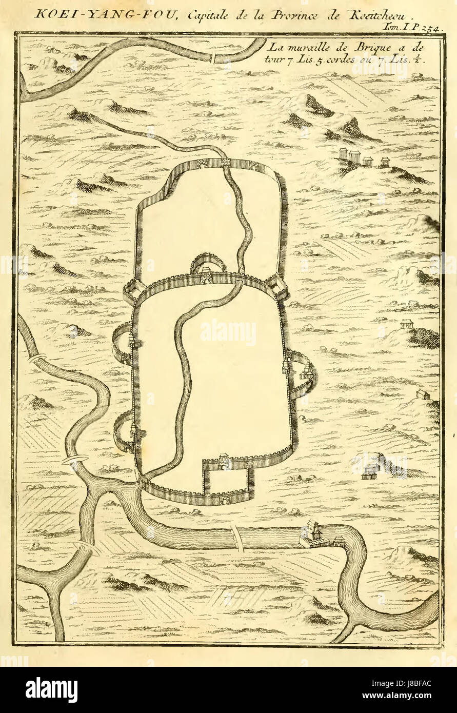 Guiyang map hi-res stock photography and images - Alamy