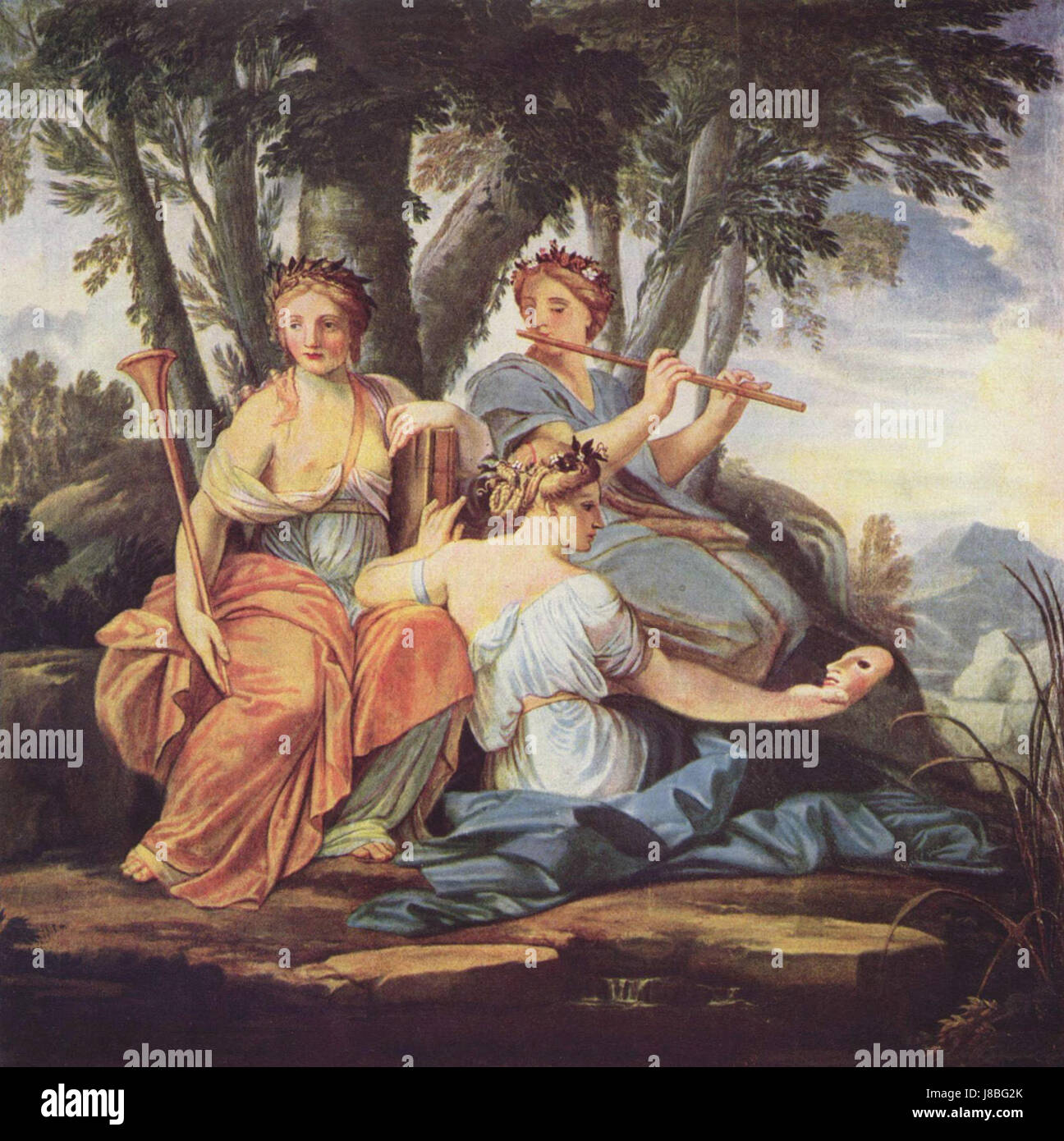 Eustache Le Sueur 002 Stock Photo - Alamy