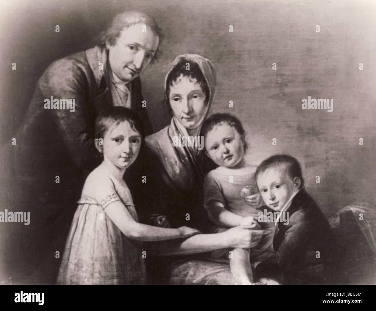 Familie Zeller 1804 refers to a historical depiction of the Zeller ...