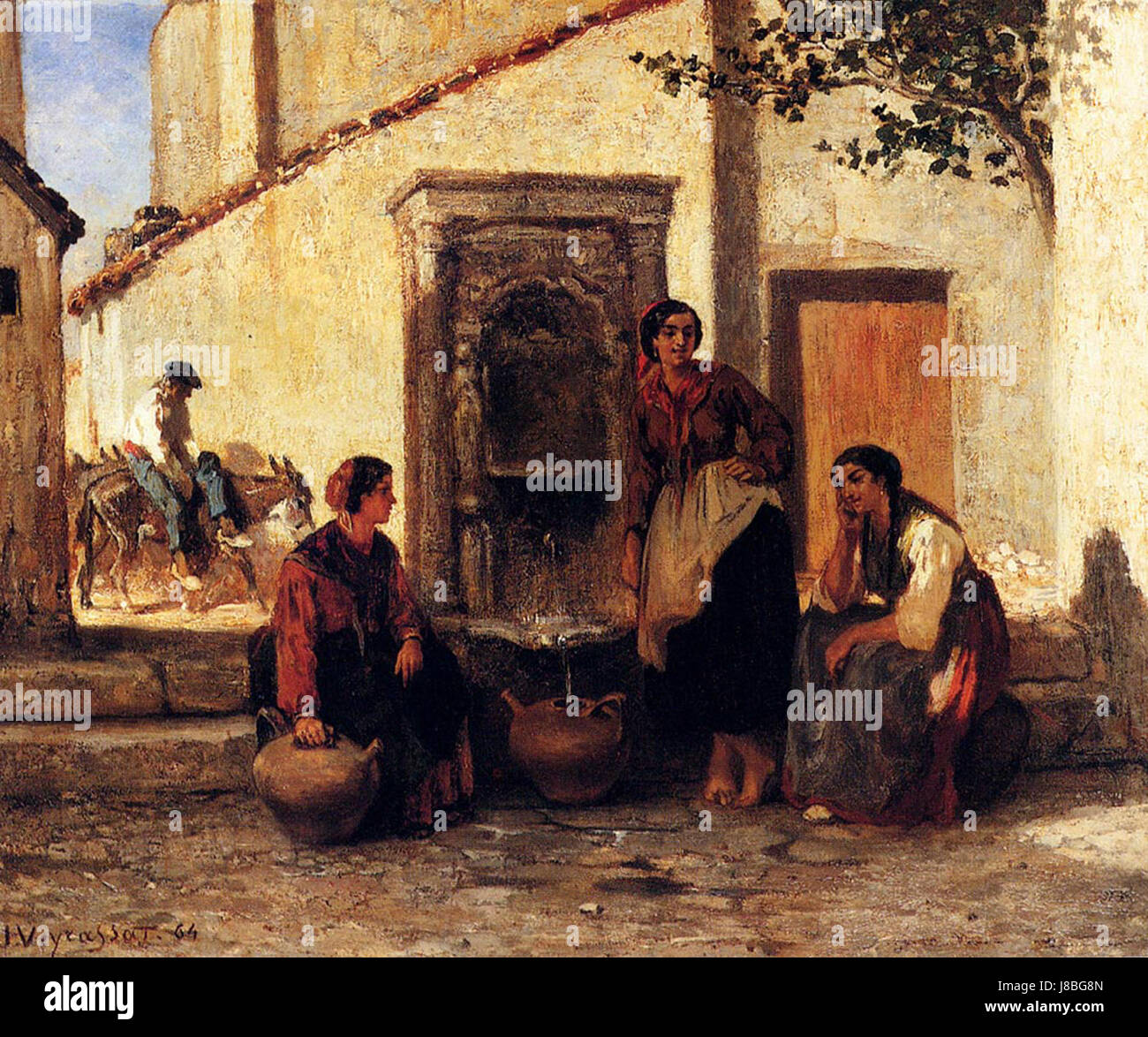 Jules Jacques Veyrassat was a French artist known for his landscapes ...