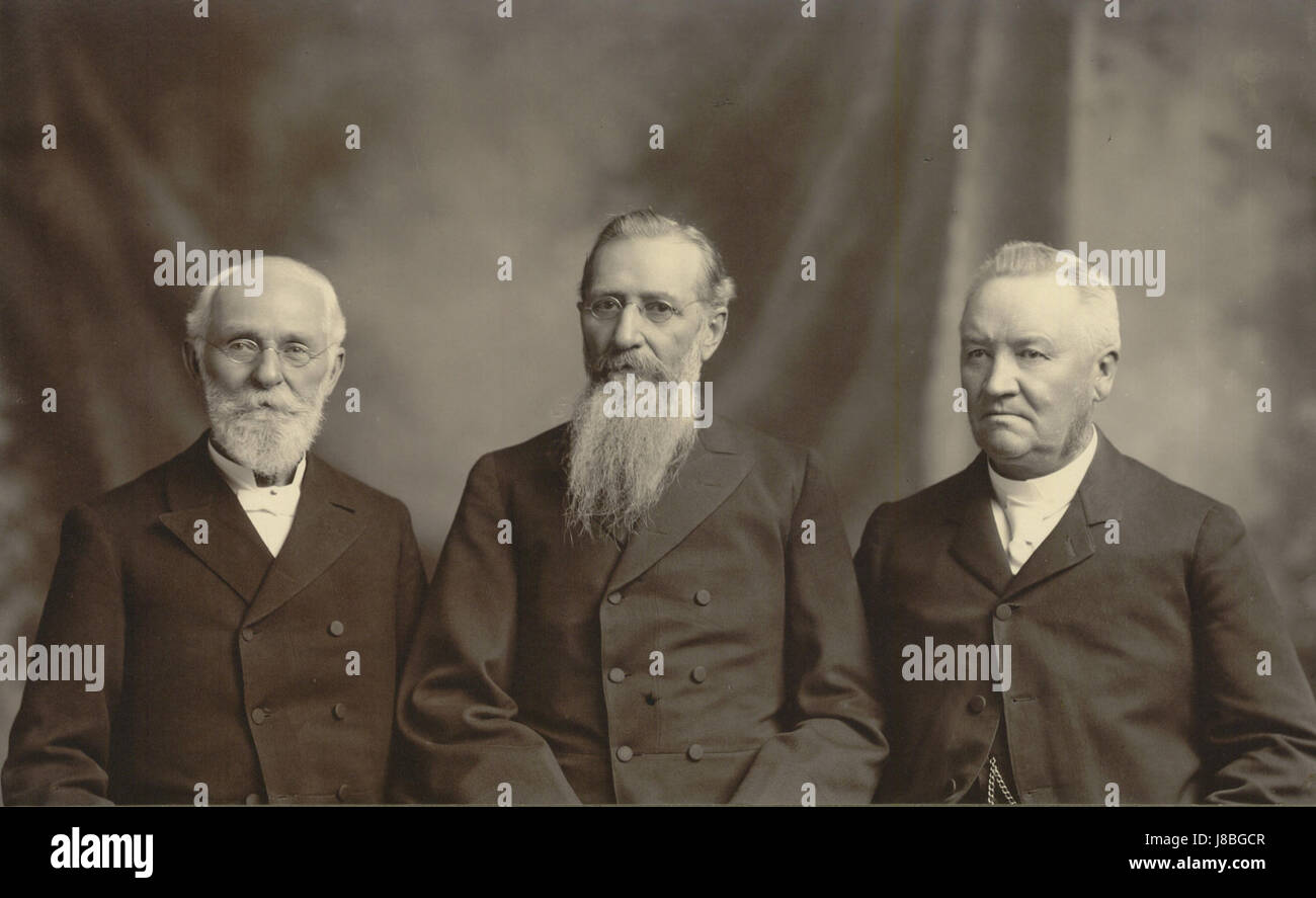 First Presidency 1905 large Stock Photo - Alamy