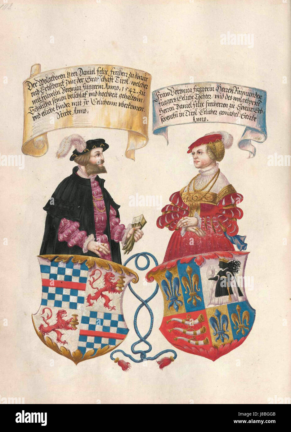 The Fugger Ehrenbuch is a historical register that lists the members of ...