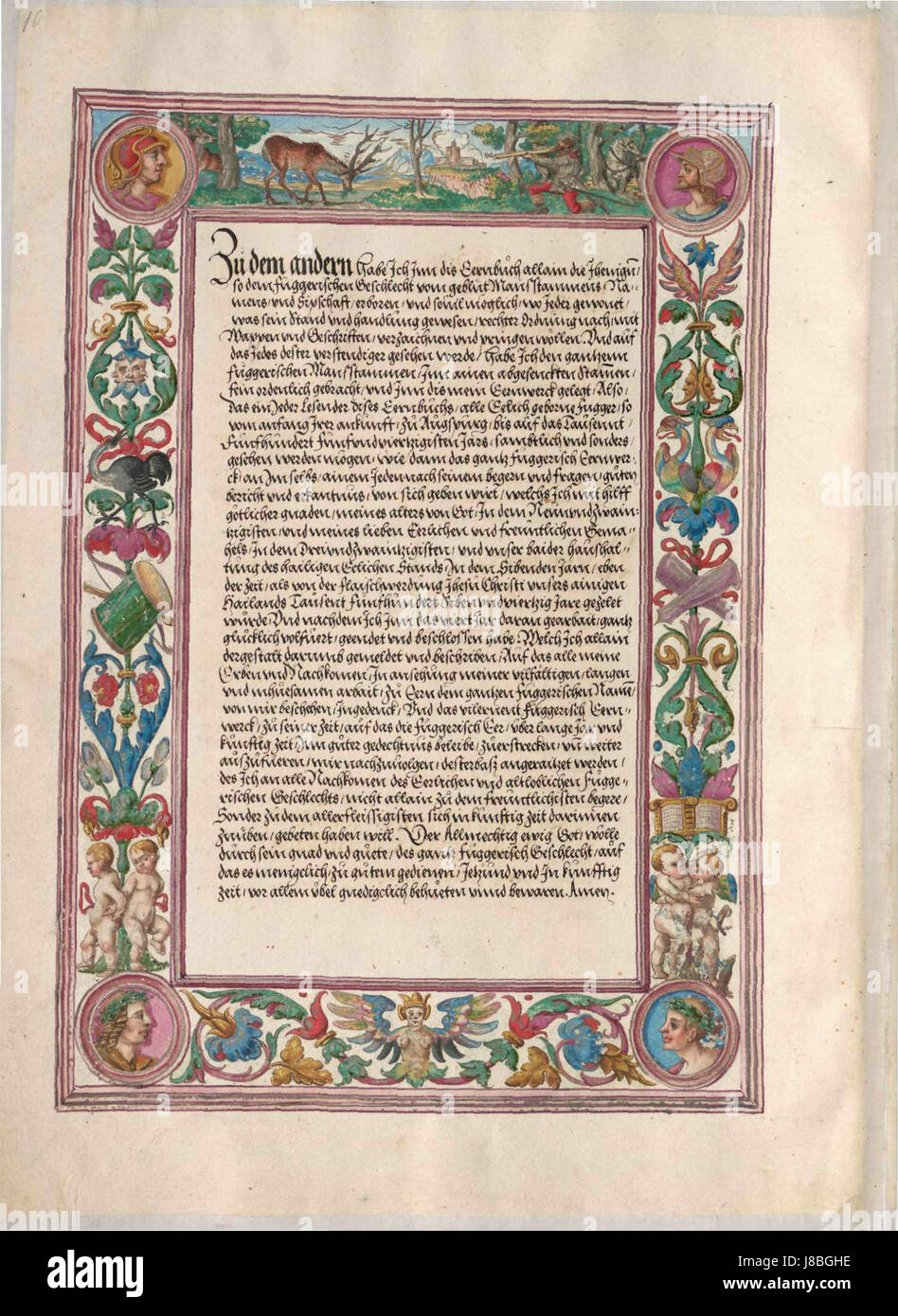 The Fugger Ehrenbuch 010 is a historical manuscript, part of the Fugger ...
