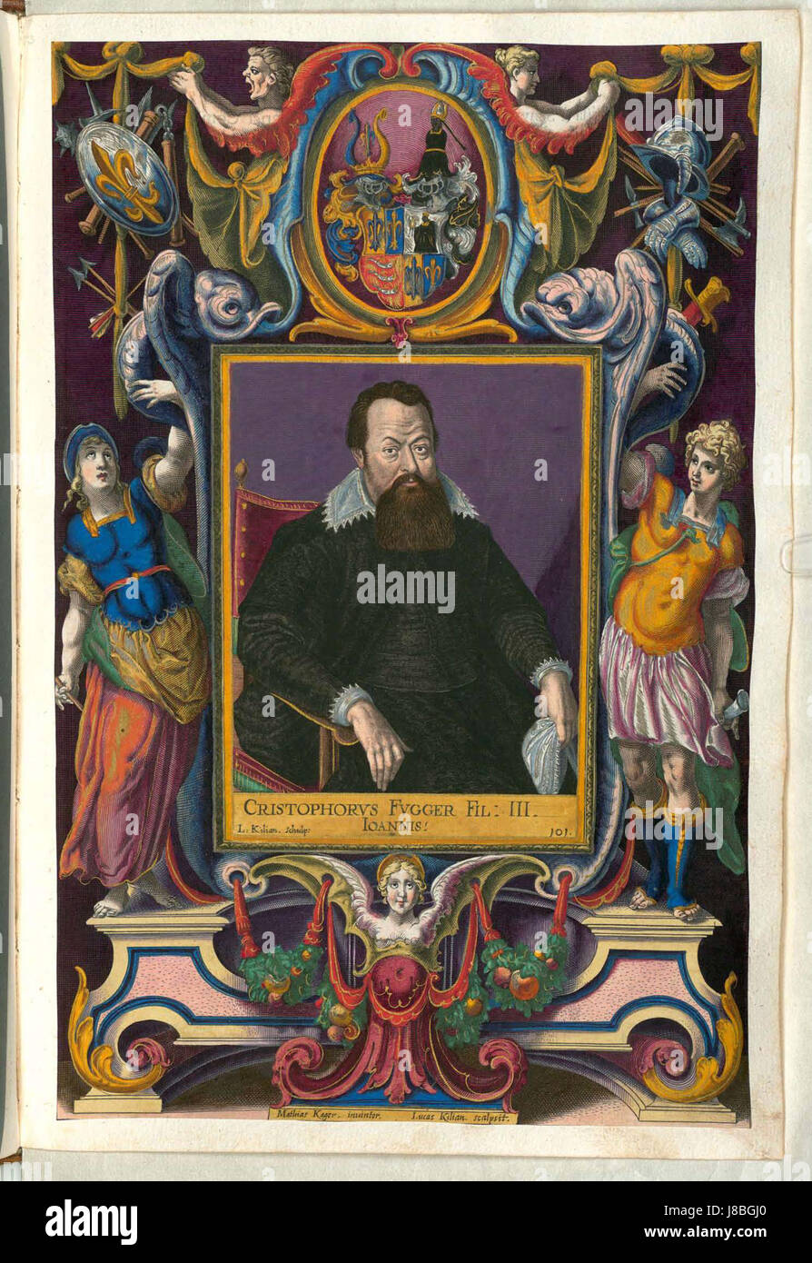 This title refers to portraits or images of the Fugger family, a ...