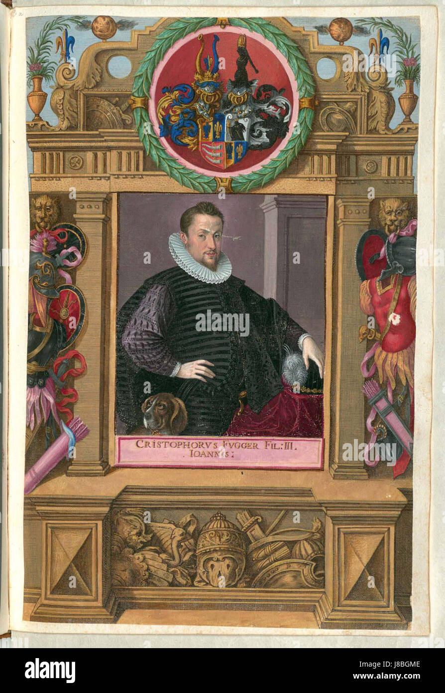 'Fuggerorum et Fuggerarum imagines' is a historical work showcasing ...