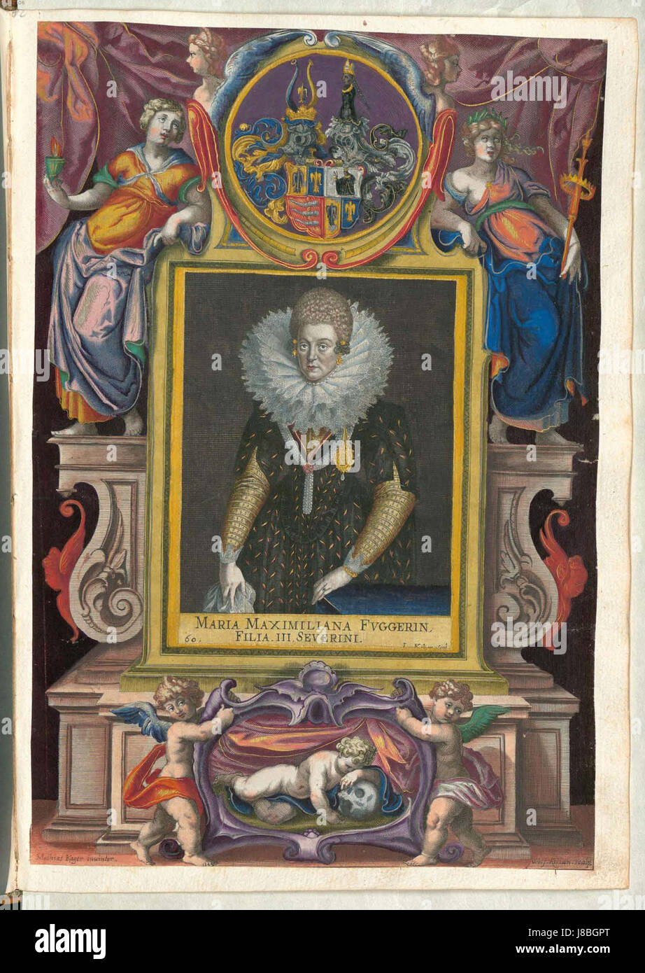 The 'Fuggerorum et Fuggerarum imagines' is an illustrated manuscript ...