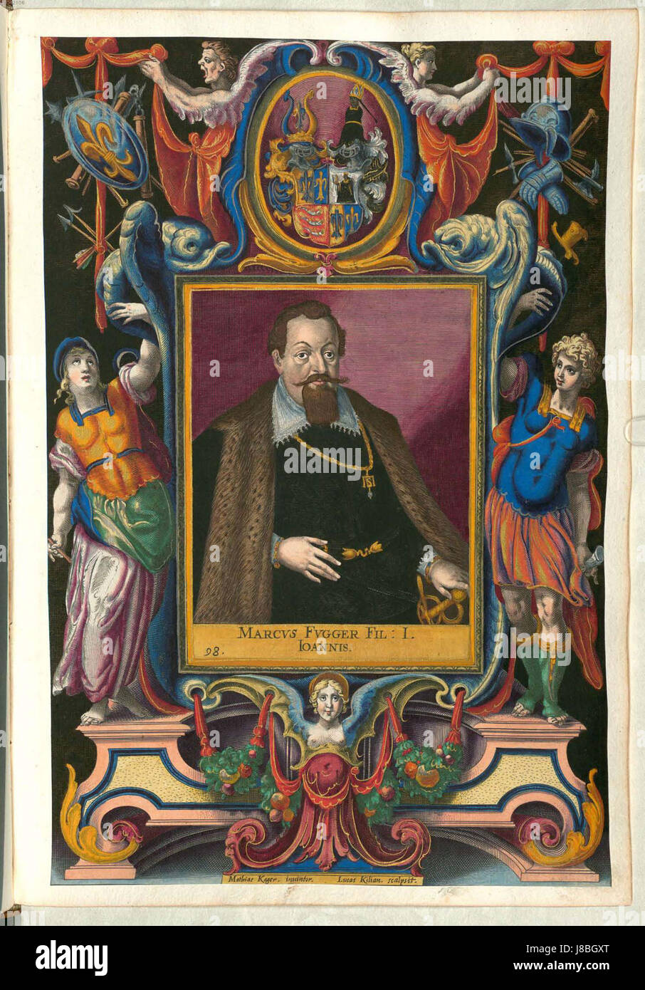 'Fuggerorum et Fuggerarum imagines' is an illustration collection ...