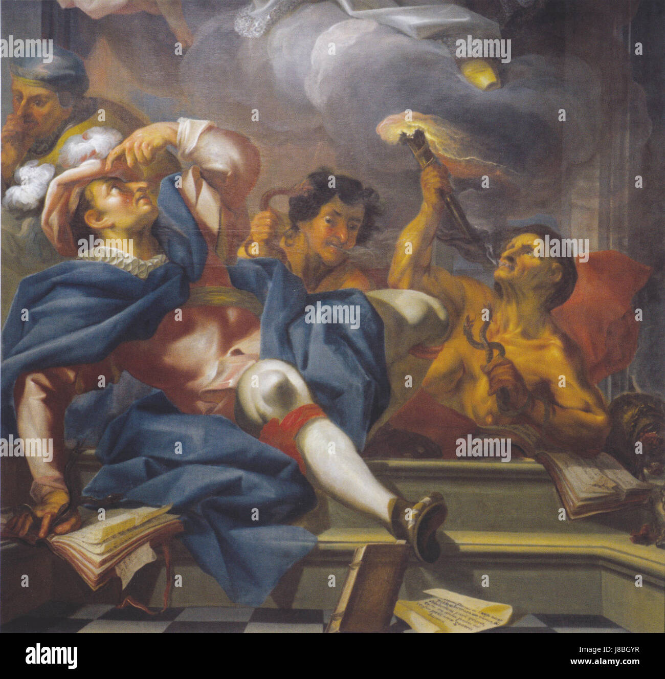 Fromiller's Apotheose des hl. Augustinus is a depiction of the ...