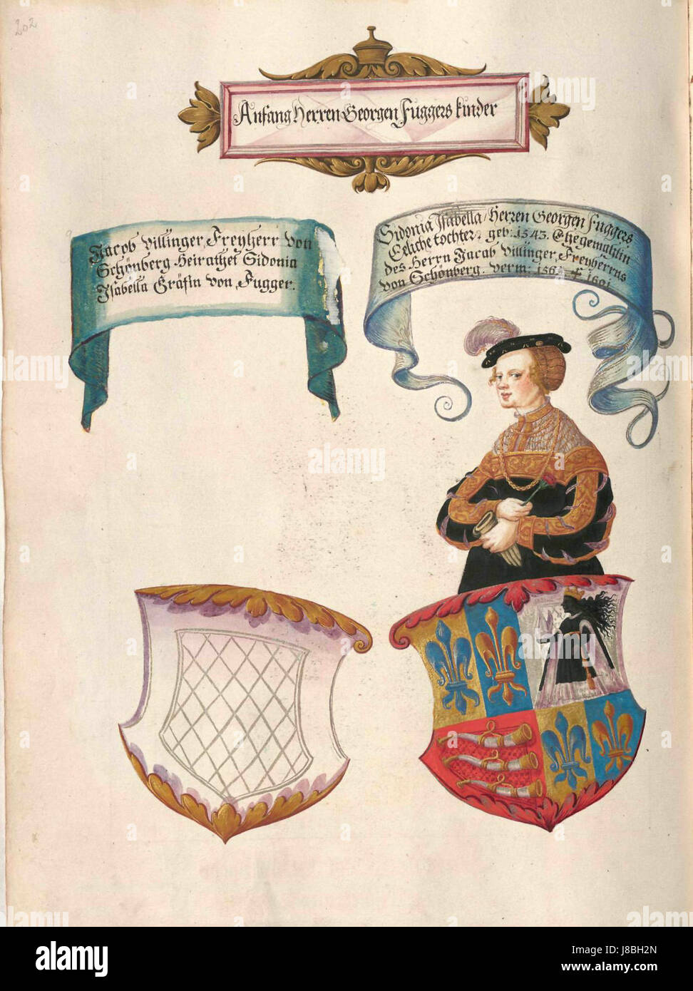 The 'Fugger Ehrenbuch' refers to the honor book of the Fugger family, a ...