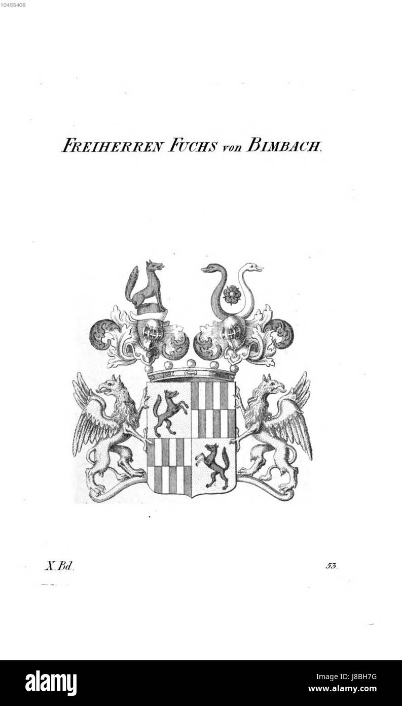 Fuchs von Bimbach Tyroff AT Stock Photo - Alamy