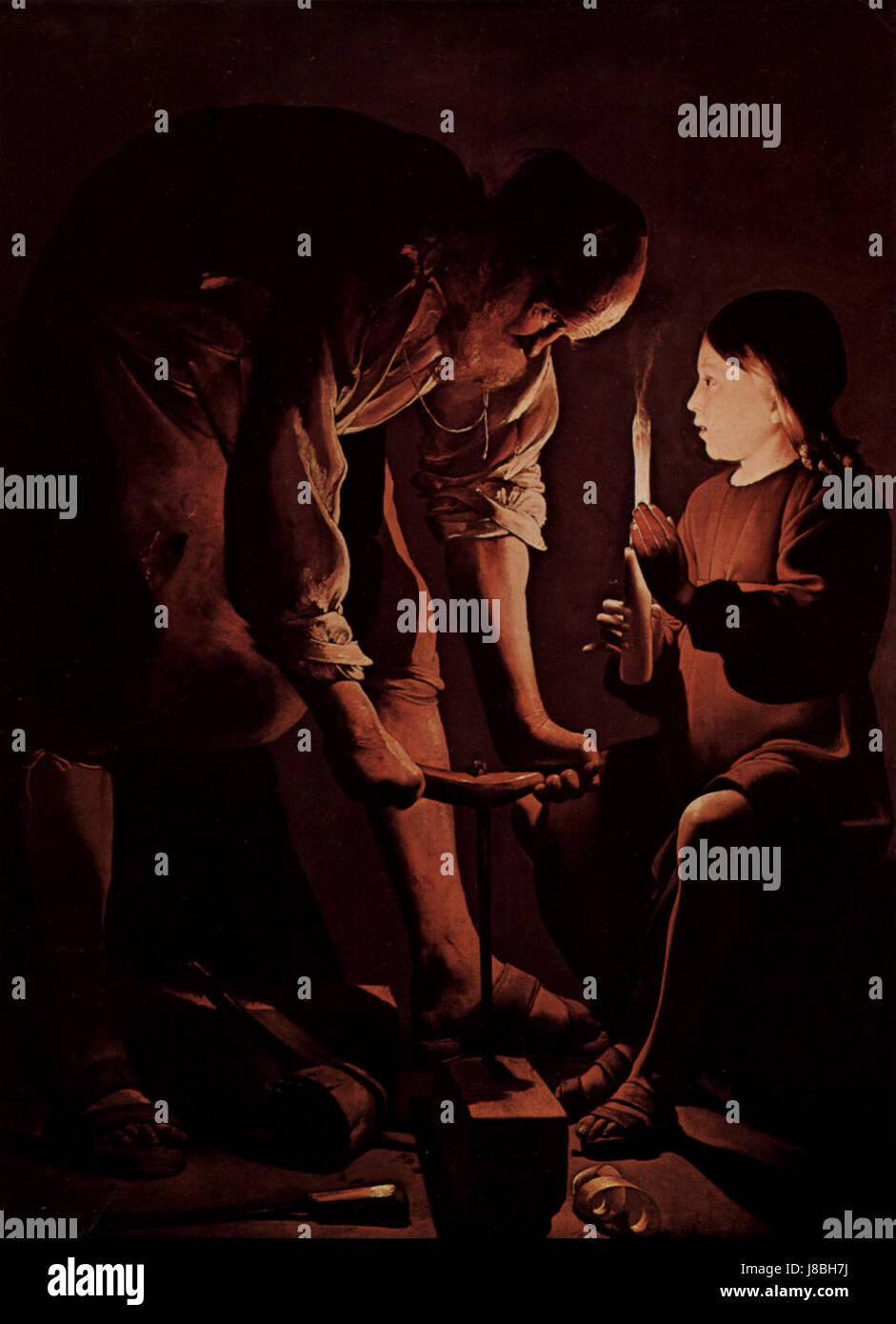 Georges de La Tour was a 17th-century French Baroque painter known for ...