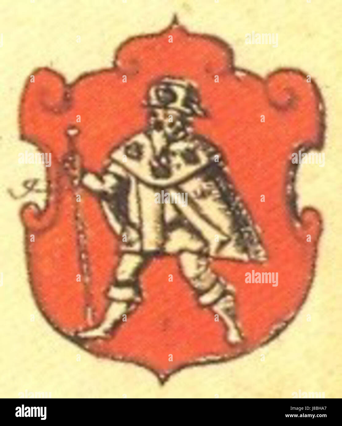 The Glarus coat of arms from 1605 represents the canton of Glarus in ...