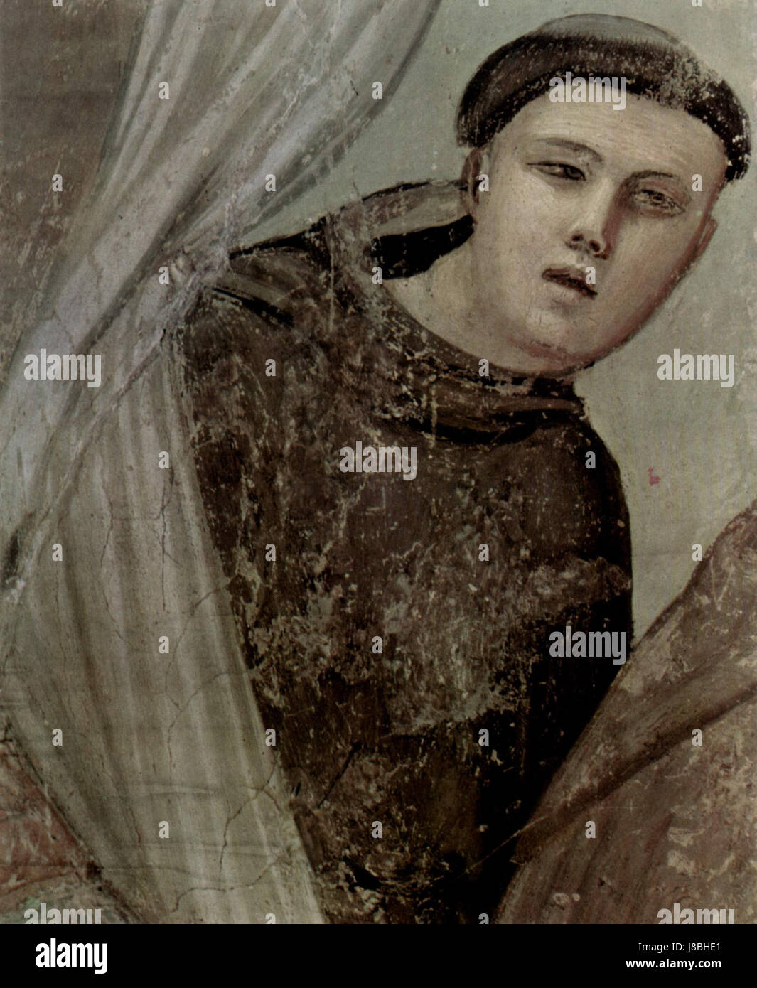 A work by Giotto di Bondone, an Italian painter from the late Middle ...