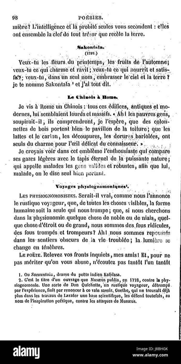 'Goethe, I 113' refers to a specific collection or work by the renowned ...