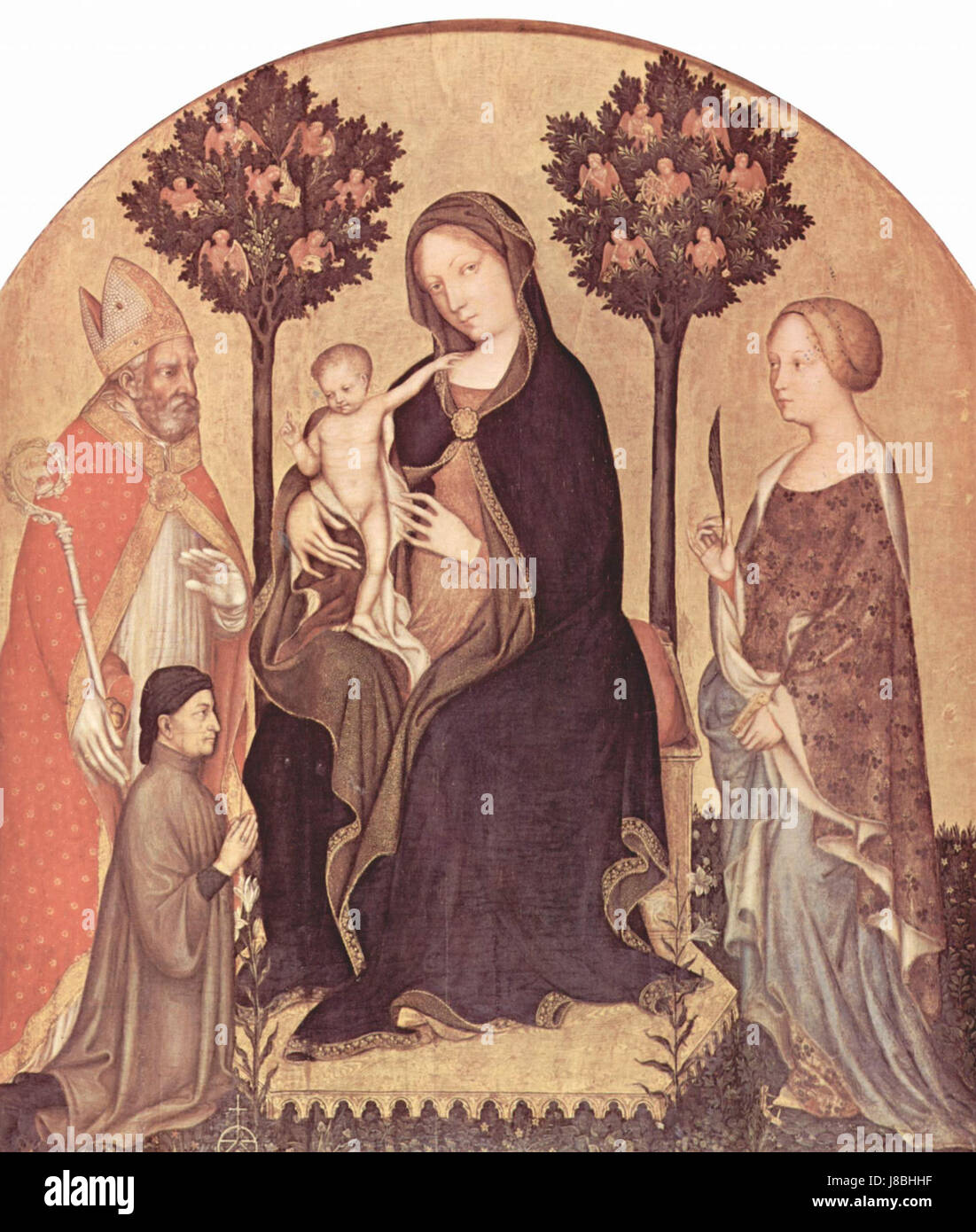 Gentile da Fabriano was an Italian painter known for his intricate and ...