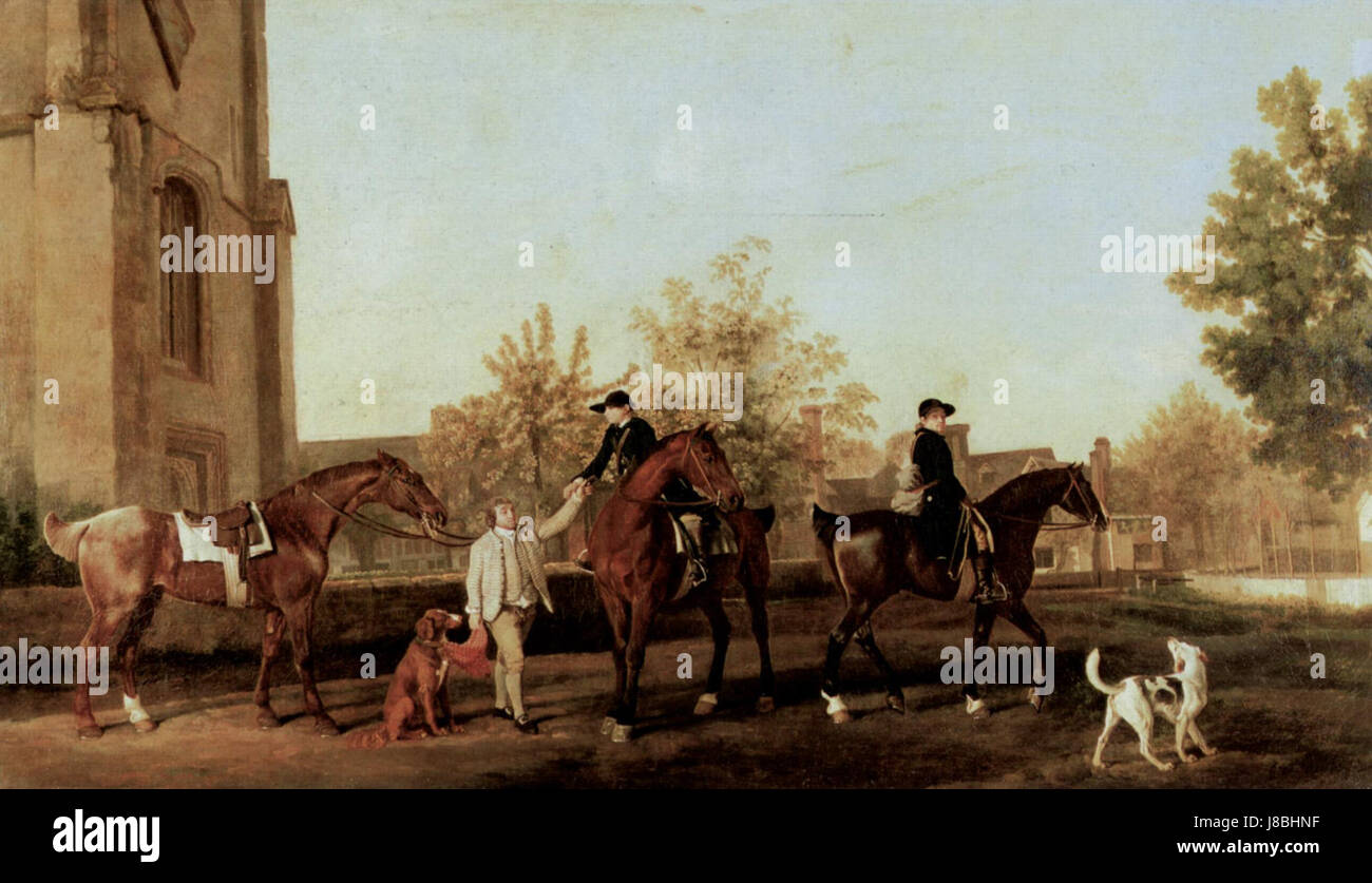 George Stubbs was an English painter known for his highly detailed and ...