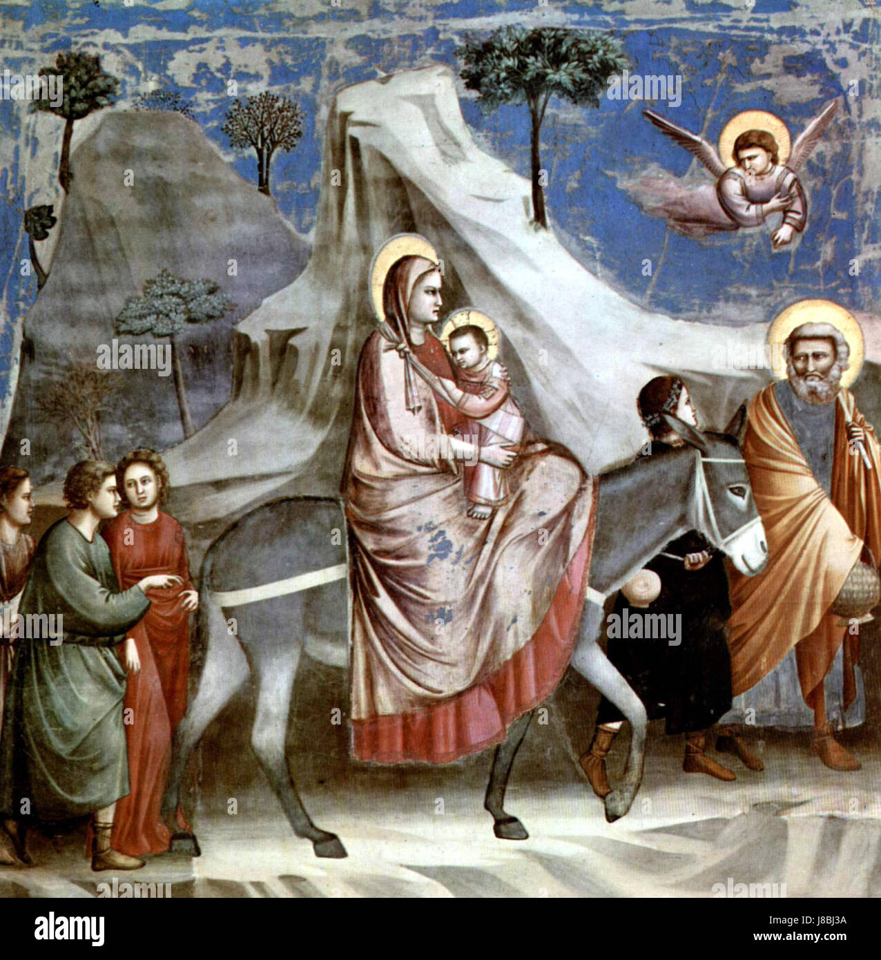 Giotto di Bondone was a renowned Italian painter and architect, known ...