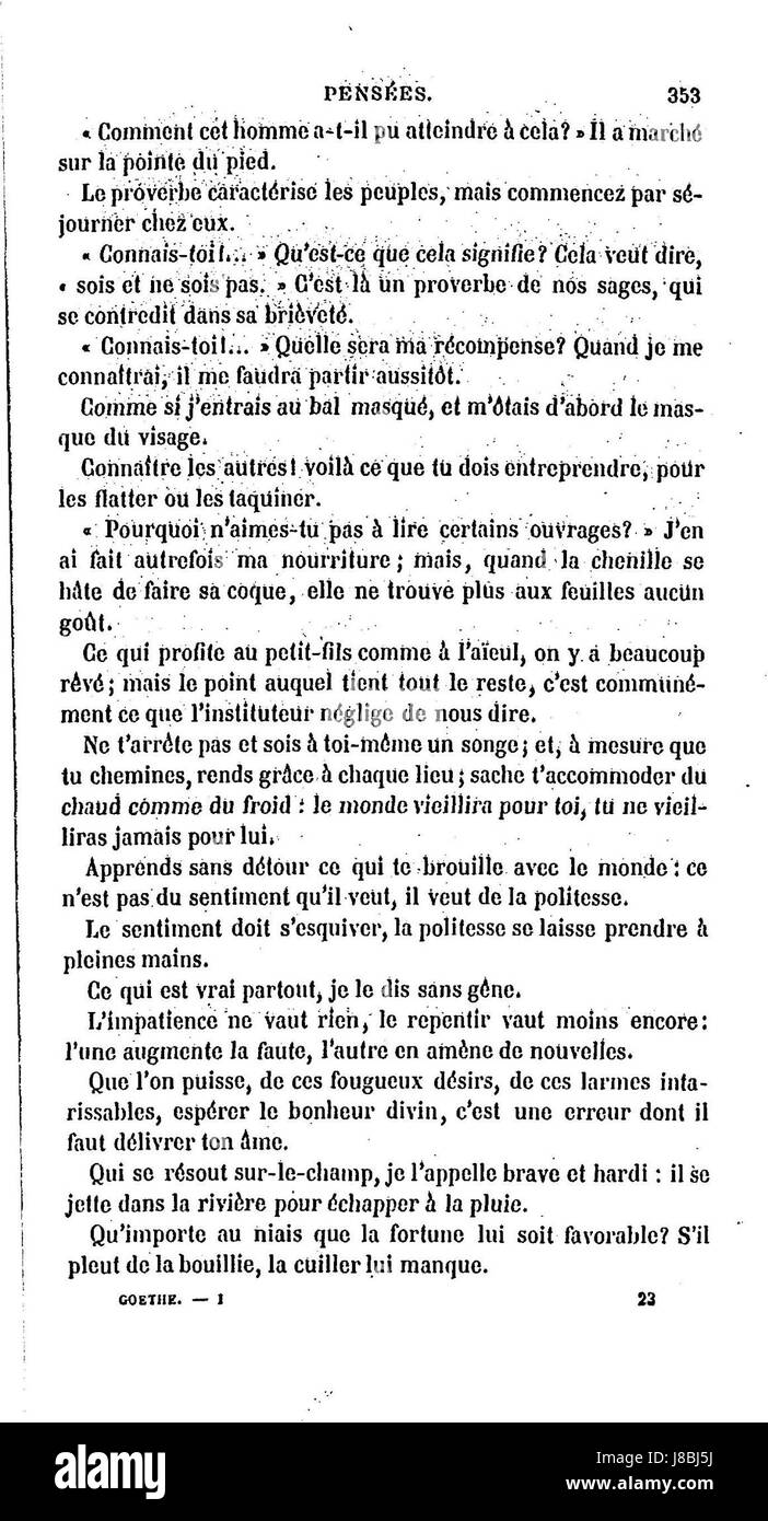 Goethes writing style hi-res stock photography and images - Alamy