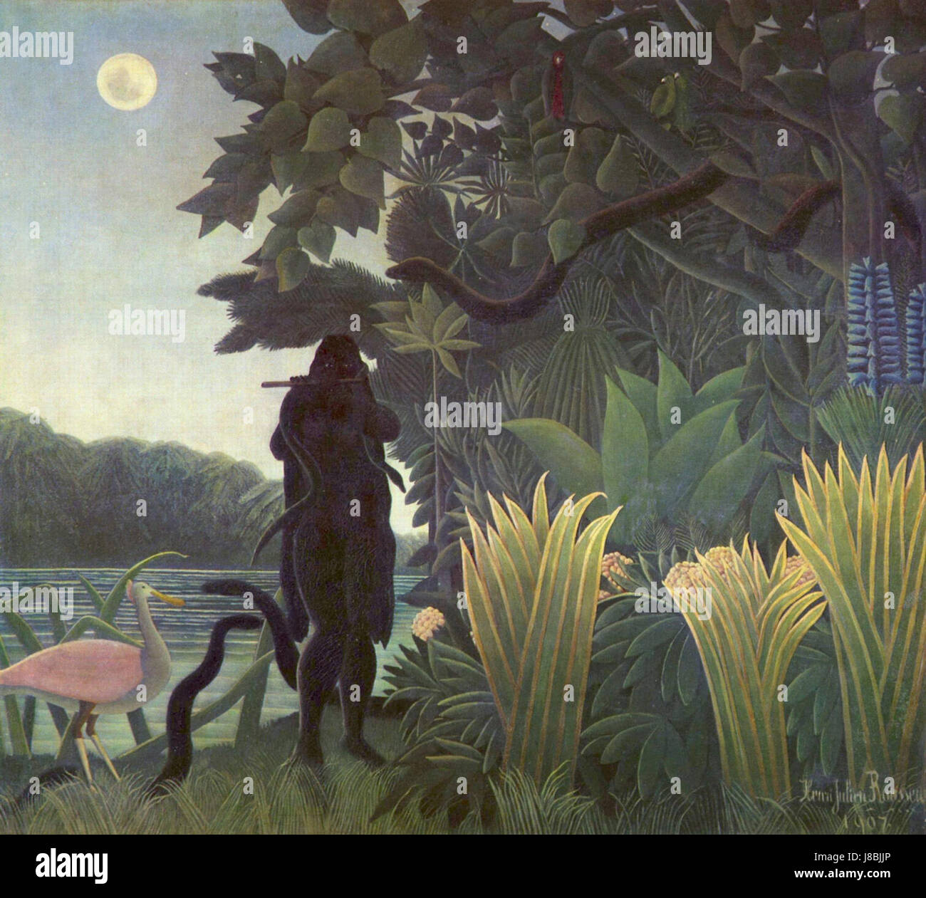 Henri Rousseau (1844â€“1910) was a French post-impressionist painter ...